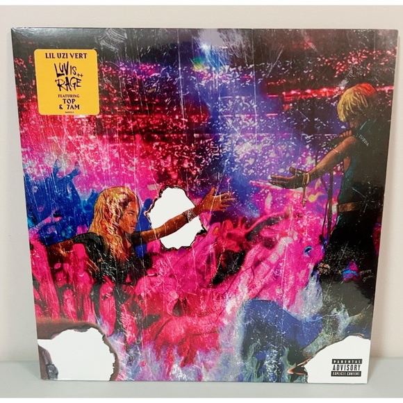 Media | Luv Is Rage By Lil Uzi Vert Lp Album Vinyl Record Nwt Explicit ...
